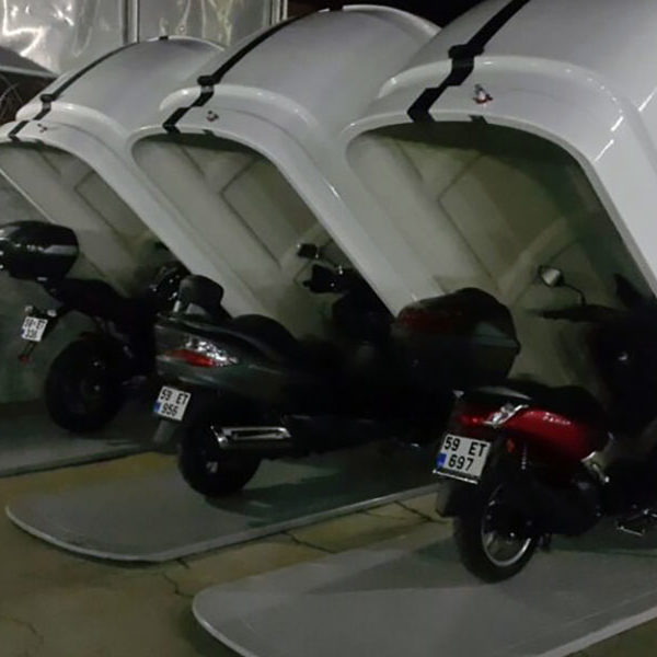 Motokabin Portable Motorcycle Garage Photos | motokabin.com